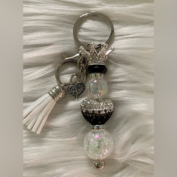 Accessories | The Crown Jewel Beaded Keychain | Poshmark